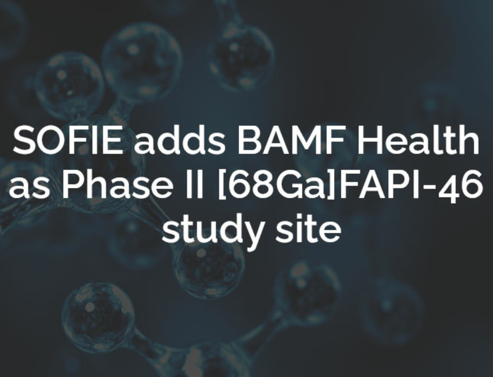 SOFIE affiliate, iTheranostics, executes agreement for its promising ...